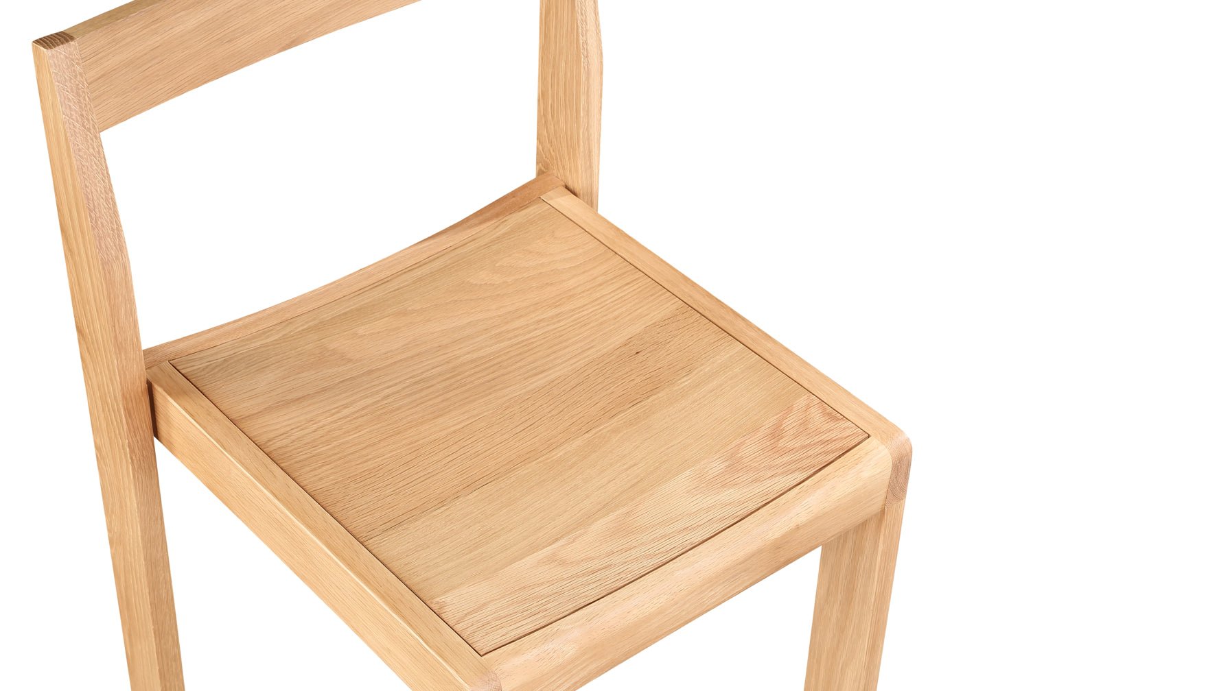 Plane Dining Chair (Set of Two), Oak - Sundays Company