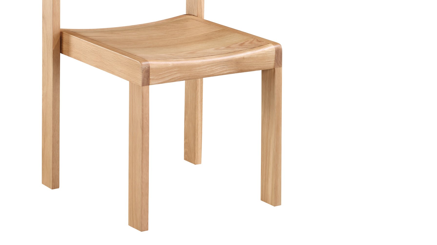 Plane Dining Chair (Set of Two), Oak - Sundays Company