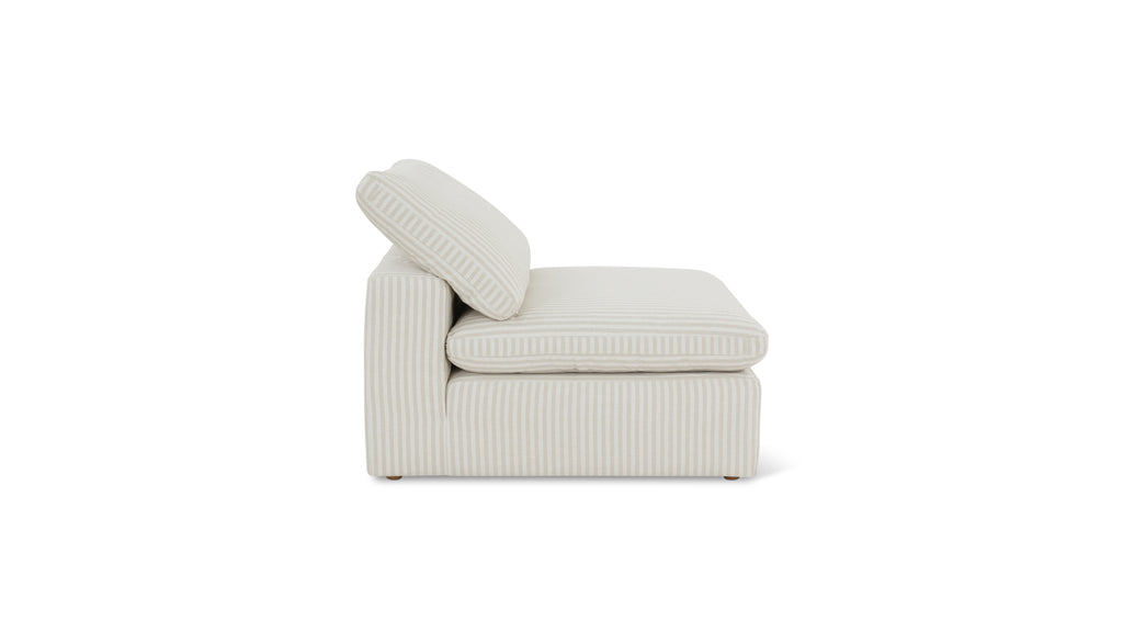 Movie Night™ Armless Chair, Large, Newport Stripe
