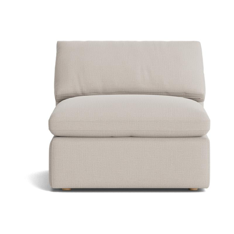 Movie Night™ Armless Chair, Standard, Clay - Sundays Company