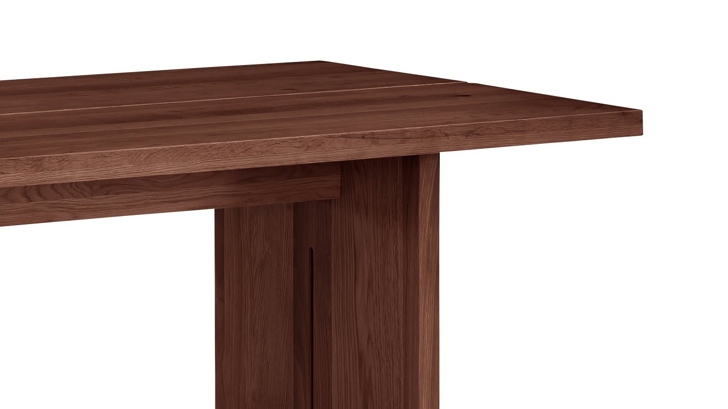 Plane Dining Table, Seats 6-8 People, American Walnut