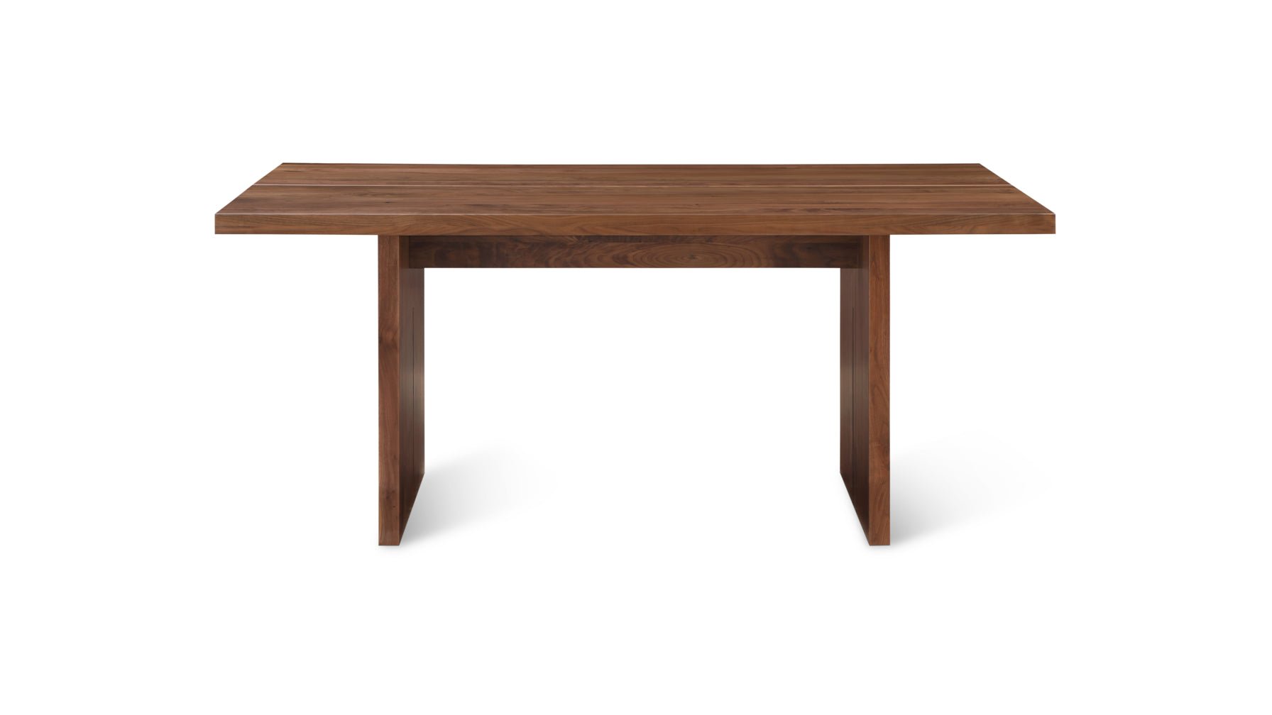 Plane Dining Table, Seats 4-6 People, American Walnut - Sundays Company