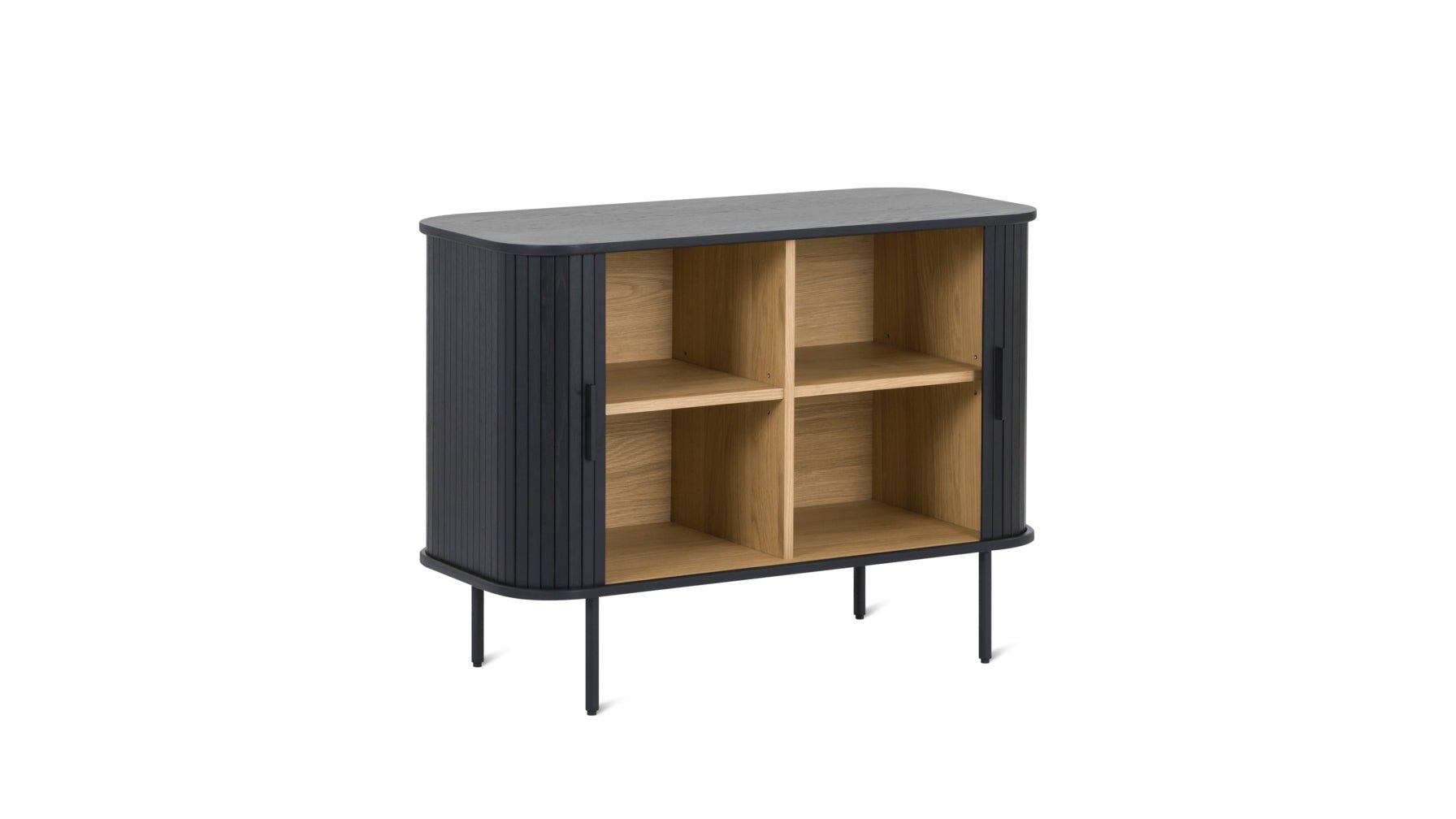 Easy Edge Sideboard, Small, Black Oak - Sundays Company