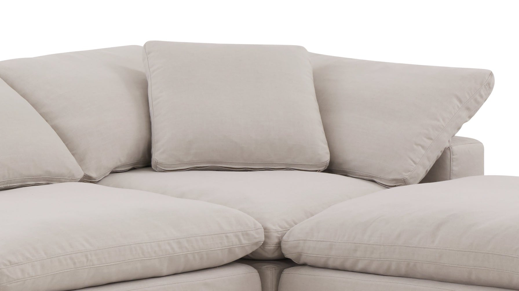 Movie Night™ 4-Piece Modular Sectional, Standard, Clay