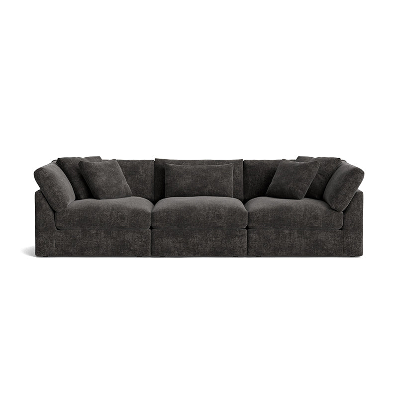 Get Together™ 3-Piece Modular Sofa, Large, Truffle - Sundays Company