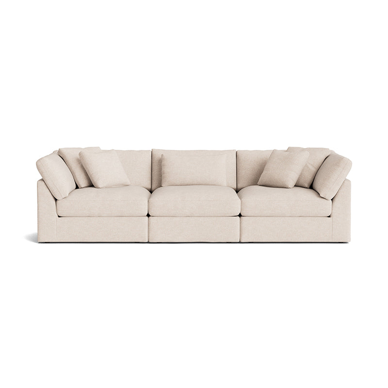 Get Together™ 3-Piece Modular Sofa, Large, Sunbeam - Sundays Company