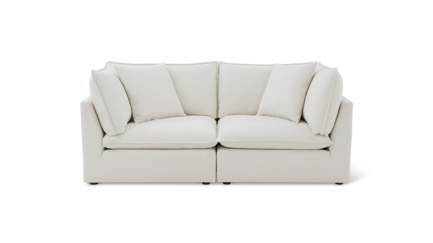 Chill Time 2-Piece Modular Sofa, Birch