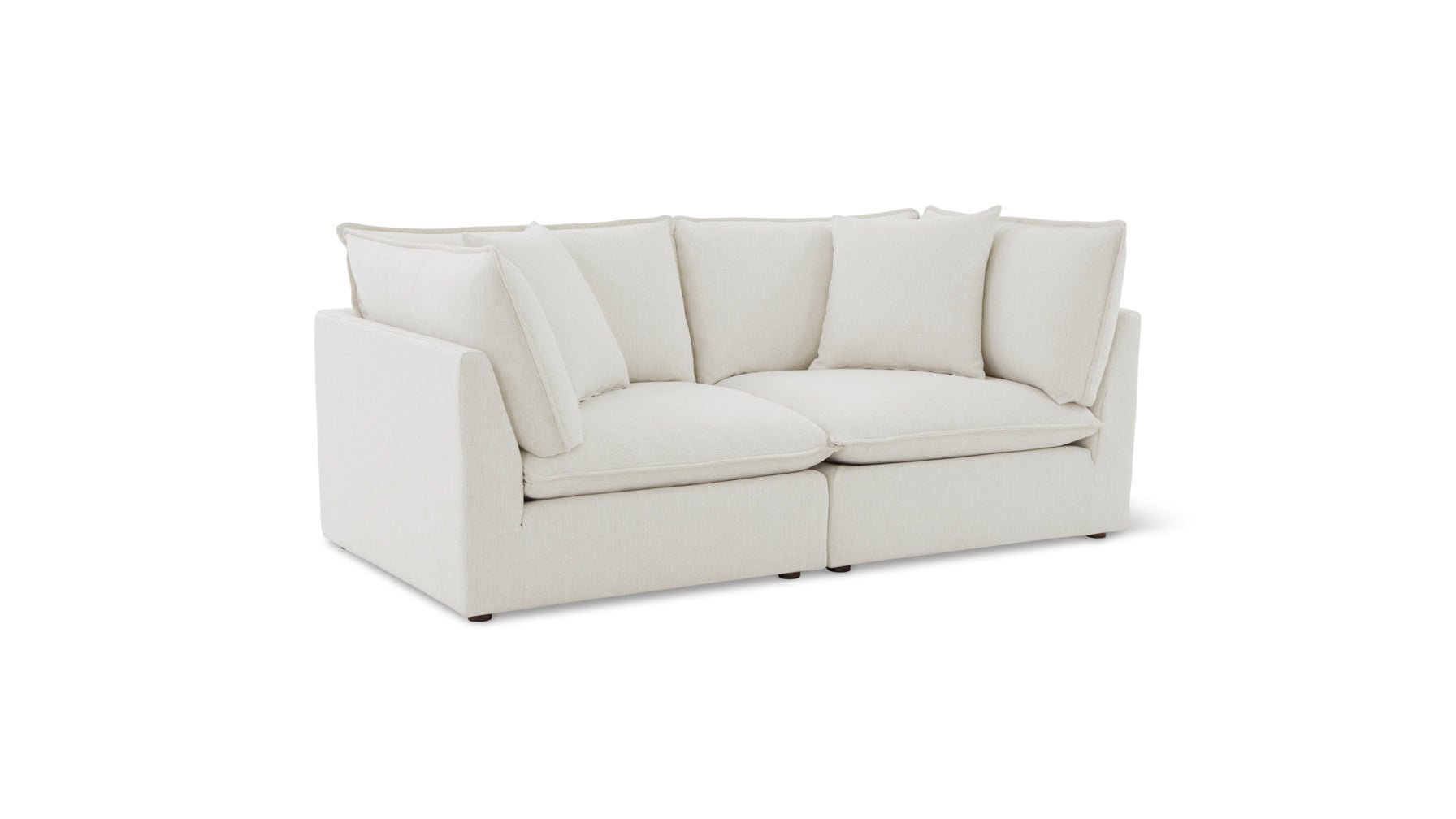 Chill Time 2-Piece Modular Sofa, Birch