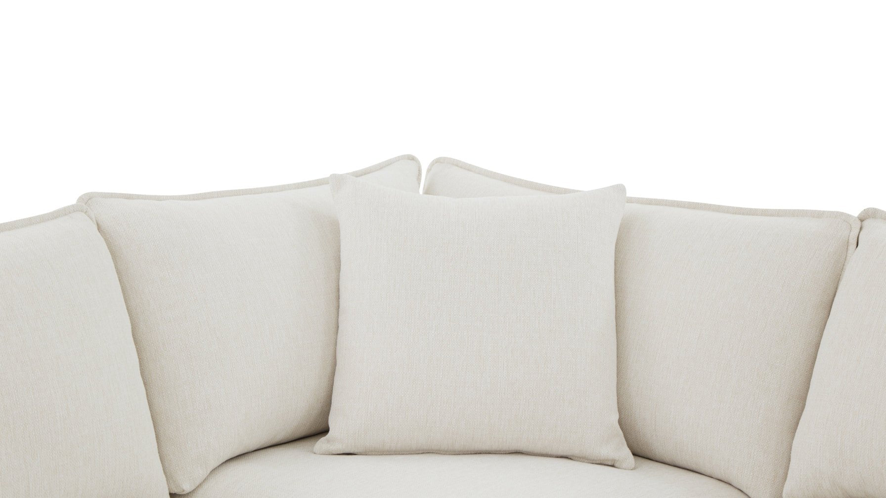 Chill Time 5-Piece Modular Sectional Closed, Birch