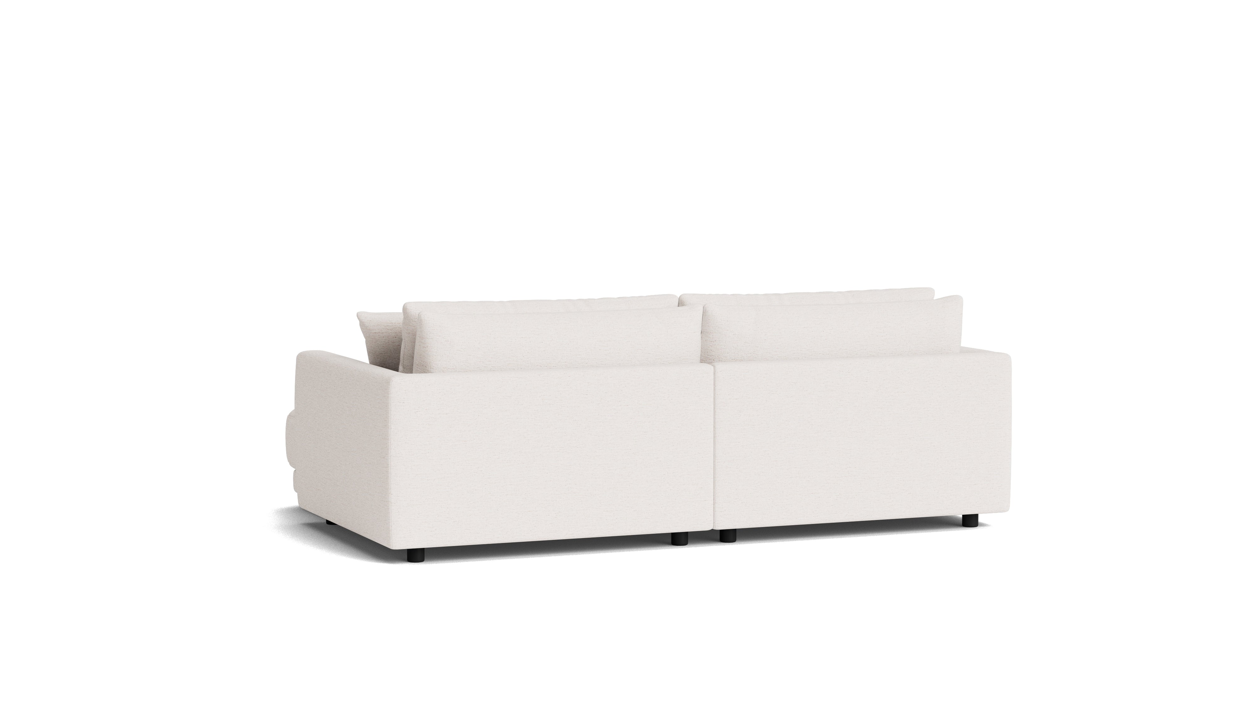 Soft Spot 2-Piece Modular Sectional Right, Nomad Snow
