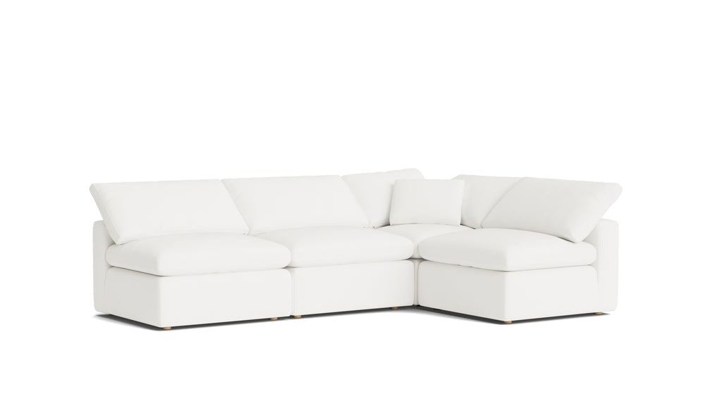 Movie Night™ 4-Piece Modular Sectional Open, Standard, Brie - Sundays ...