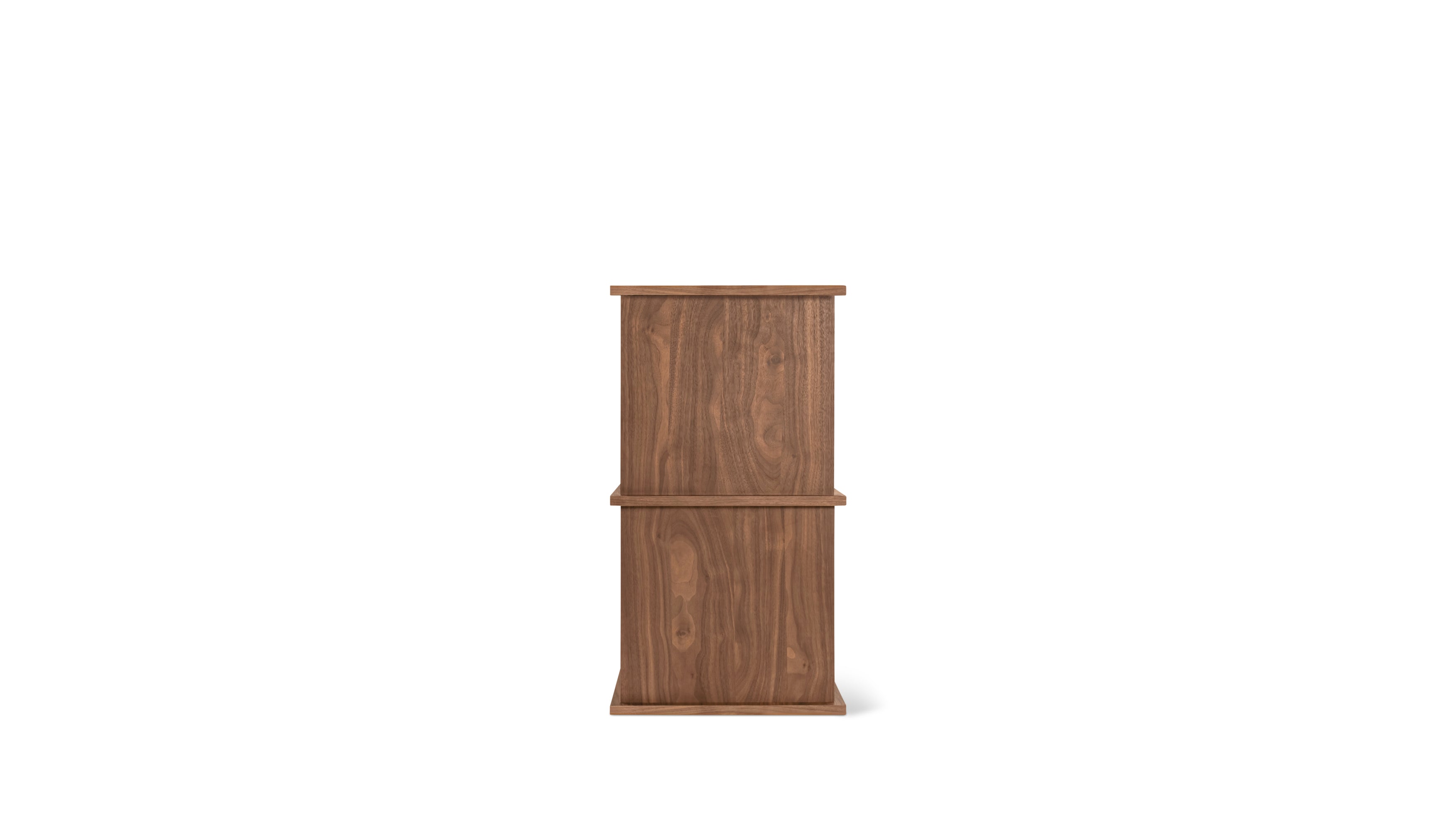 Keep Stacking Storage System 4-Piece, Open and Closed, Walnut - Sundays ...