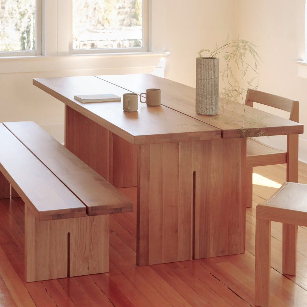 Plane Dining Table, Seats 4-6 People, Oak - Sundays Company