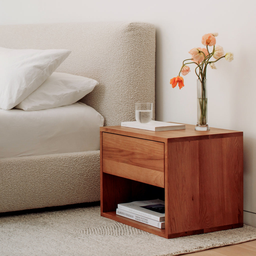 Rest Easy Nightstand With Drawer, Oak - Sundays Company